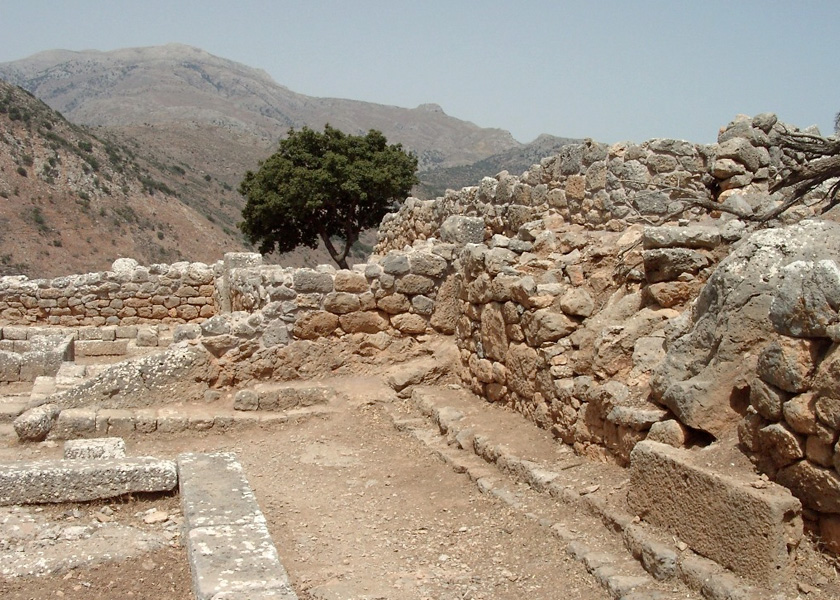 Lato Ancient Town Crete Greece - Archaeological Sites Lasithi Mirabello ...
