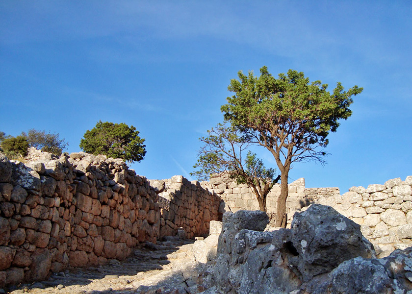 Lato Ancient Town Crete Greece - Archaeological Sites Lasithi Mirabello ...
